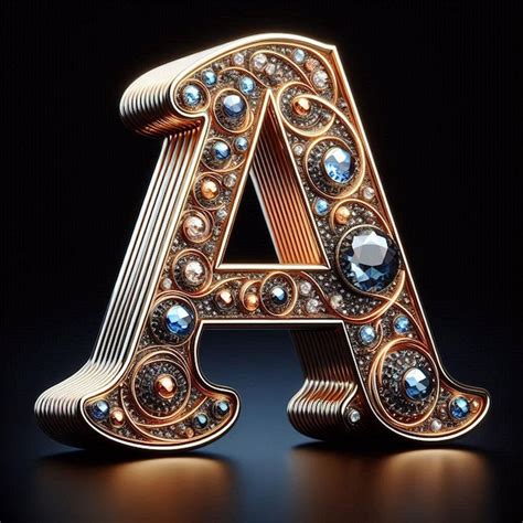 검은색 배경 모에 있는 소셜 미디어 아바타 템플릿으로 황금색 대문자 프리미엄 Ai 생성 Psd