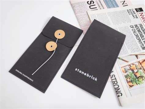 가죽 같은 종이 친환경 종이 하도메 봉투 파우치 네이버 블로그