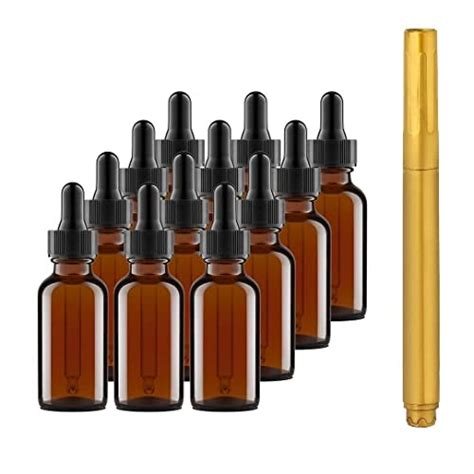 Culinaire Glass Dropper Bottle Amber Glass Eye Dropper Bottles For