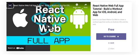 Free React Native Courses Tutorials For Beginners