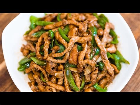 Stir Fry Pork With Green Pepper From Souped Up Recipes Recipe On