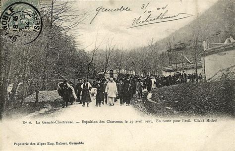 X Monast Re De La Gde Chartreuse Expulsion Des Chartreux Is Re Cartes Postales