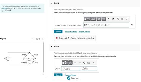 Solved 5 Of 9 Review The Voltage Across Chegg