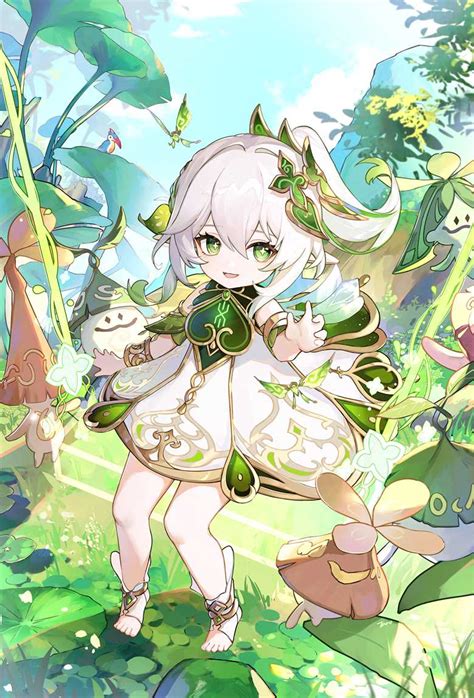 Nahida Taro的女孩插画图片 BoBoPic