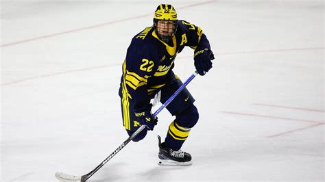 Philippe Lapointe Discusses His Michigan Hockey Career Future Plans
