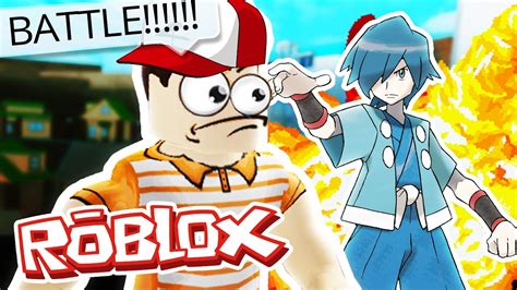 Roblox Adventures Pokemon Brick Bronze FIRST POKEMON GYM YouTube