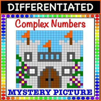 Operations With Complex Numbers Mystery Picture Color By Math Byrd