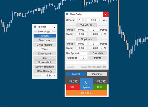 Trade Manager 5l Buy Trading Utility For Metatrader 5