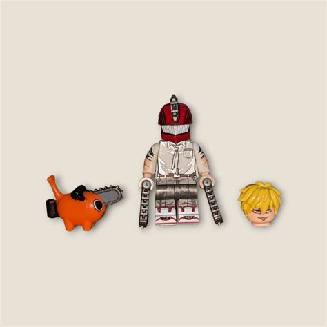 Lego Compatible Chainsaw Man Denji Minifigure Hobbies And Toys Toys