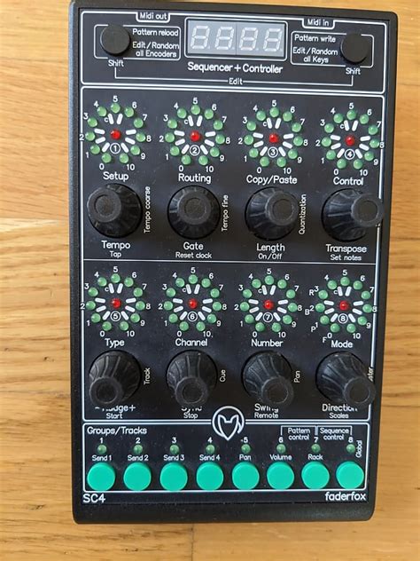 Faderfox Sc4 Reverb