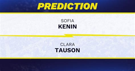 Sofia Kenin Vs Clara Tauson Prediction Odds Picks For Wta Tokyo 2024