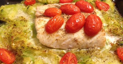 Dos De Cabillaud Et Ses Tagliatelles De Courgette Recette De Dos De
