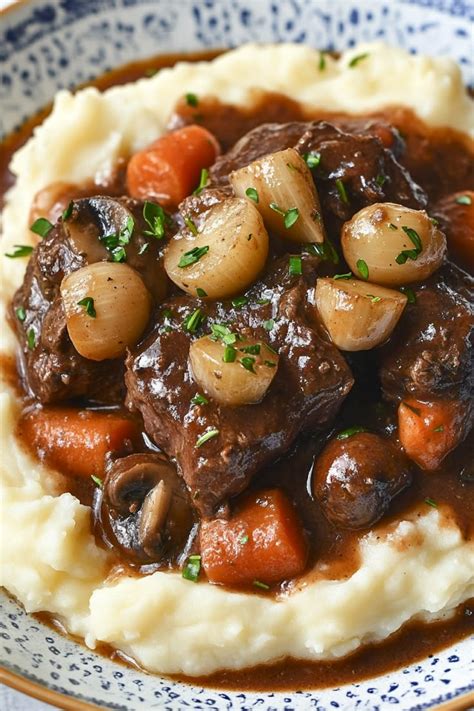 French Beef Bourguignon Recipe Beef Bourguignon Recipes Beef
