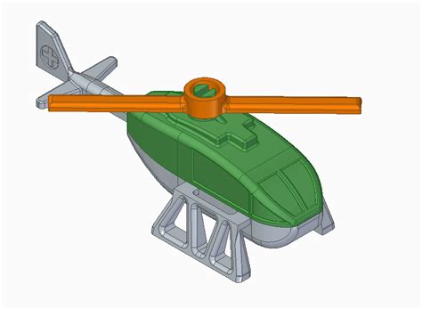 Helicopter Kit Card By Drho1337 Download Free Stl Model