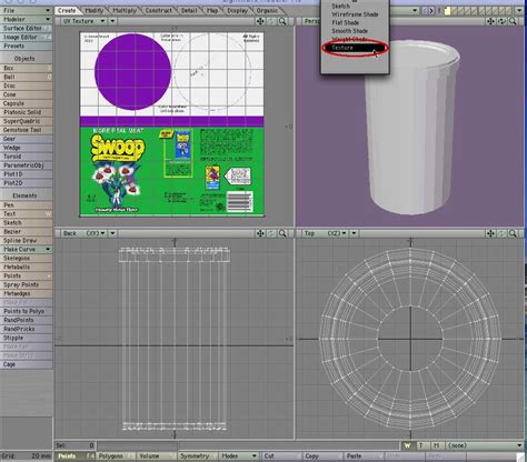 Making Uv Maps In Lw Copyright Robin Wood