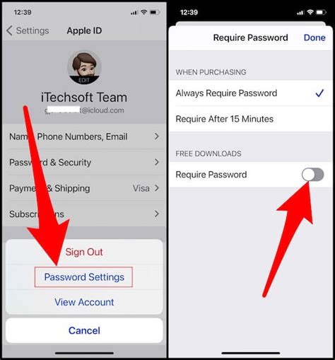 How To Disable Password For App Store On IPhone Mac