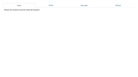 Responsive Bootstrap Tabs
