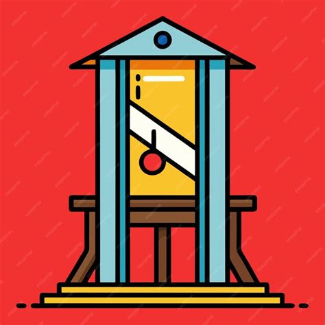 Guillotine Icon Clipart Vector Art And Illustration Premium Ai Generated Vector