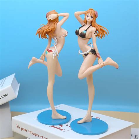 Anime Figures One Piece Fashion Sexy Swimsuit Nami Gk Figurine Pvc