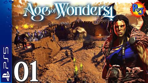 Lets Play Age Of Wonders 4 Ps5 Console Barbarian Chaos Orcs Gameplay