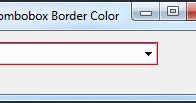 Apply ComboBox Border Color In VB NET Windows Forms