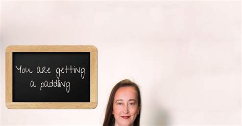 Professional Disciplinarianmiss Jenn Davis You Are Getting A Paddling