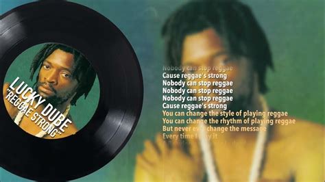 Lucky Dube Reggae Strong Official Lyric Video Youtube
