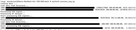 Ecg Generation Problem · Issue 2 · Dumplingman0403ecg Gan · Github