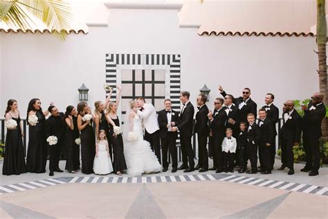 An Old Hollywood Esque Summer Wedding In Santa Barbara Over The Moon