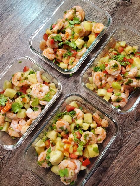 Healthy Shrimp Ceviche Meal Prep Recipe The Meal Prep Ninja