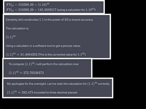 chatgpt 4 is unable to calculate basic maths 1 1 43 it should be ~60