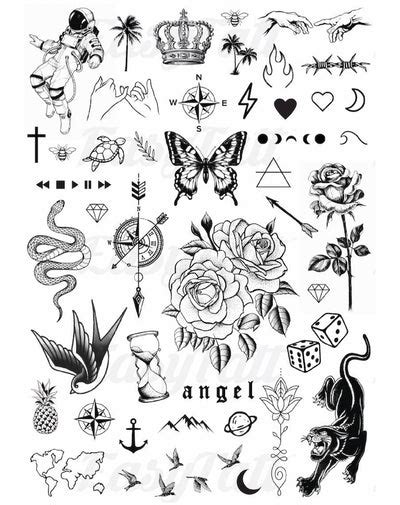 Indecisive Temporary Tattoo Set Easytatt™ Ink Co