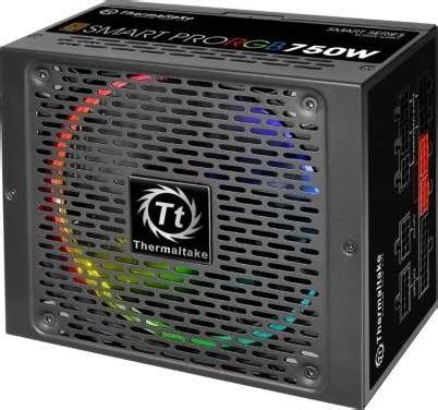Thermaltake Smart Pro RGB 750W 80+ Bronze Smart Zero 256-Color RGB Fan ...