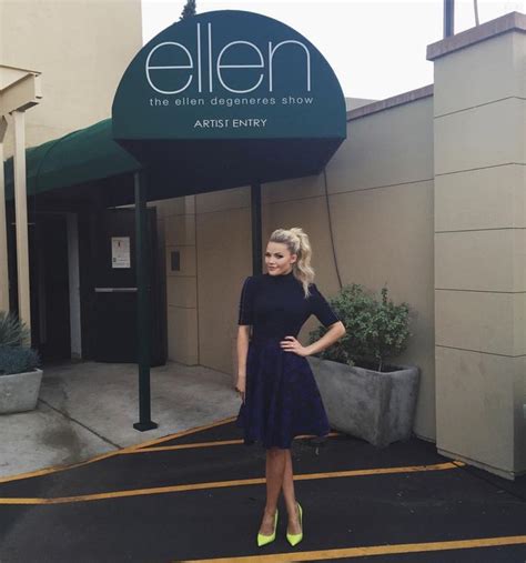 Witney Carson Witney Carson Degeneres Ellen Degeneres Show
