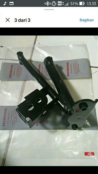 Jual Plat Bracket Stay Comp Besi Dudukan Tameng Depan Honda Beat Fi Esp