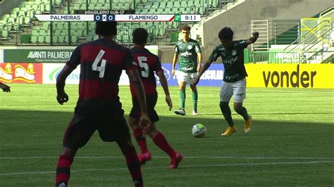 Vídeo Melhores momentos Palmeiras 1 x 1 Flamengo pelo Brasileirão
