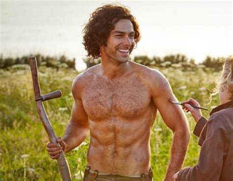 Pic Aidan Turner Goes Shirtless Again For The Fourth Season Of Poldark