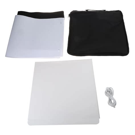 포토박스 포토박스대형 휴대용 Led 패널 접이식 라이트 박스 스튜디오 소프트 디지털 Dslr 카메라용 조명 티몬