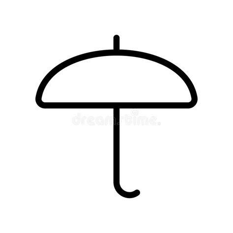 Postal Symbols Vector Illustration Set Fragile Handle Care Dry Sign Stock Vector Illustration