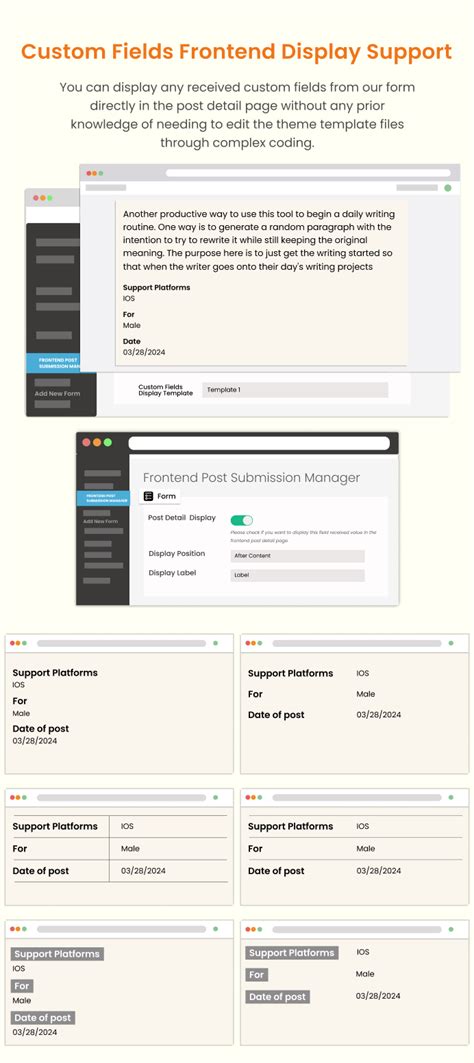 Frontend Post Submission Manager WP Shuffle
