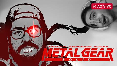 😱kojima Metal Gear Solid Ps1 Não é O Alanzoka Jogando Classic Ps1