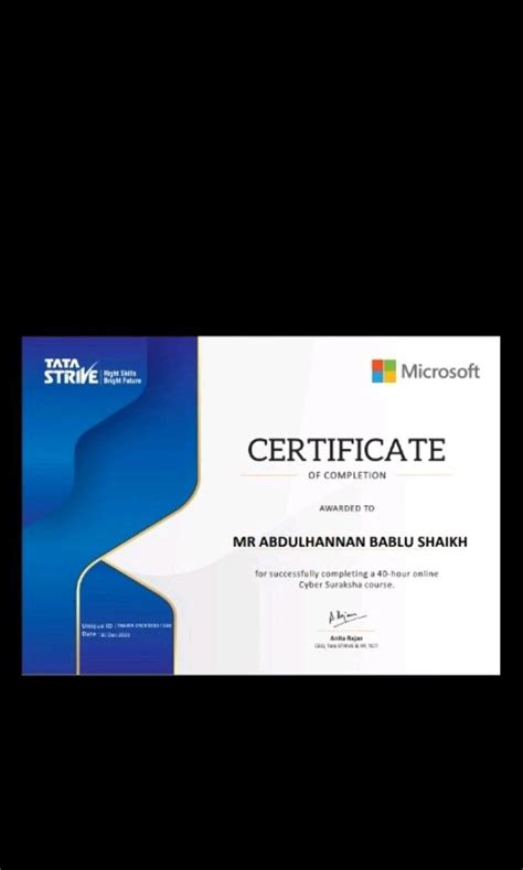 Hannan Shaikh On Linkedin I Am Delighted To Share That I Have Successfully Completed Microsoft