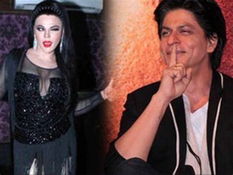 Srk Kissing Rakhi When Shah Rukh Khan Was Asked About Kissing Rakhi