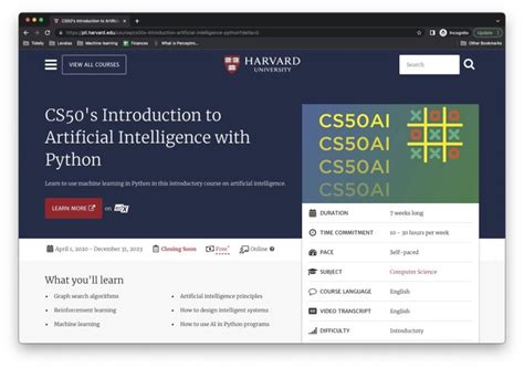 Learn Python With A Focus On Ai From Harvard Dataaspirant Posted On The Topic Linkedin