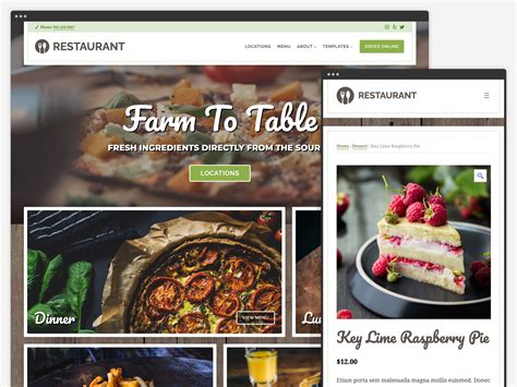 Restaurant Theme —