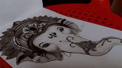 Lord Ganesh Drawing Specially Ganesh Chaturthi Festival Drawing