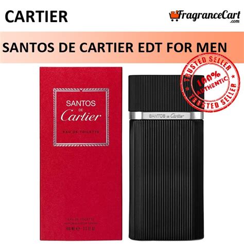 Cartier Santos De Cartier Edt For Men 100ml Eau De Toilette Brand