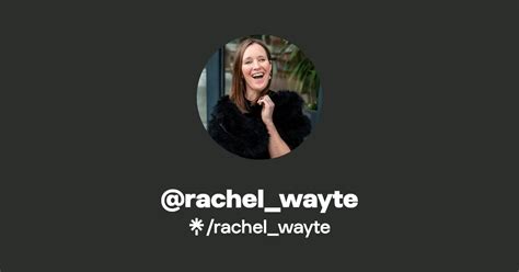 Rachel Wayte Instagram Facebook Linktree
