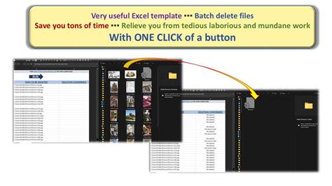 best excel tool batch delete files etsy