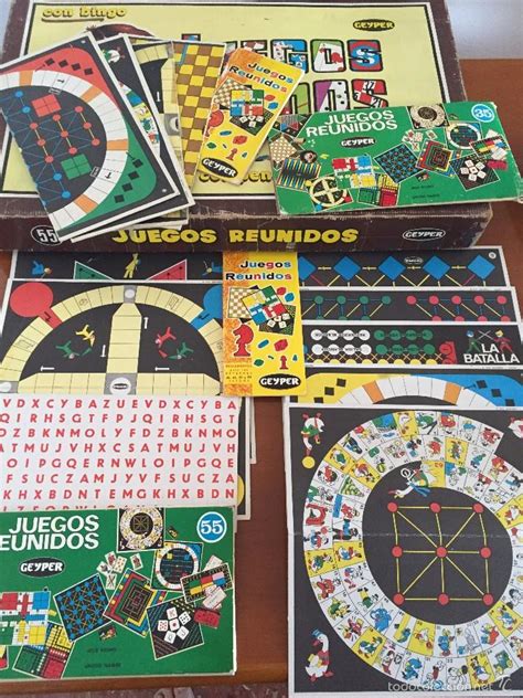 Juegos Reunidos 55 Geyper Comprar Juegos De Mesa Antiguos En